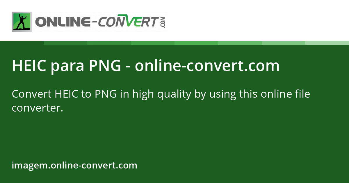 HEIC a PNG - online-convert.com