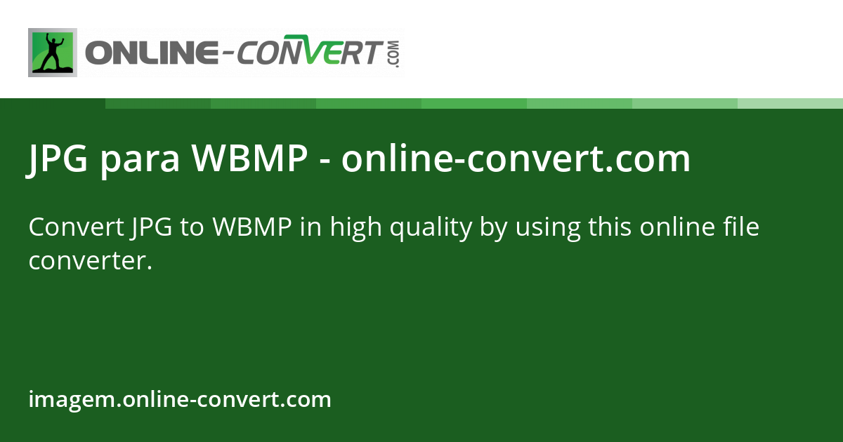 JPG para WBMP - online-convert.com