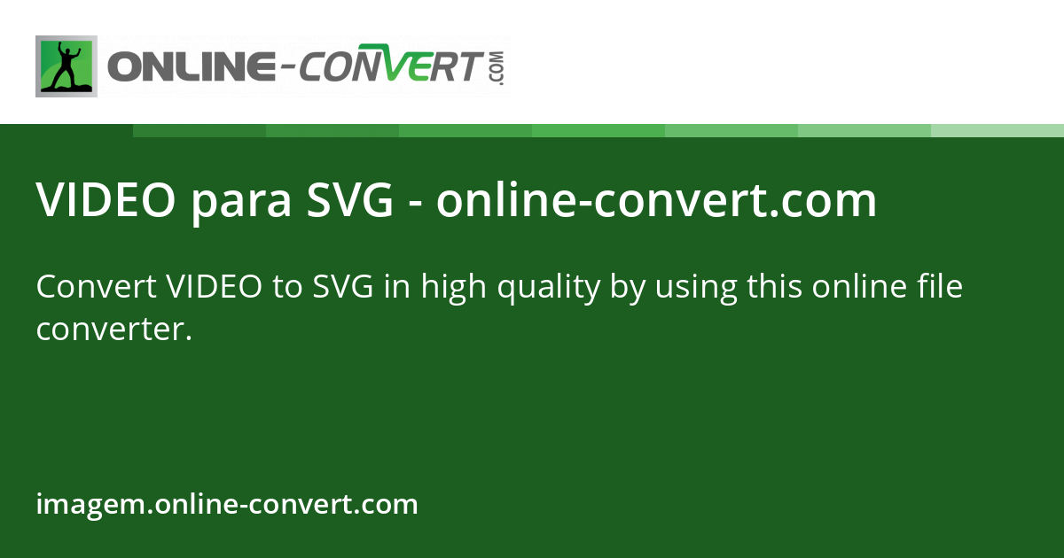 VIDEO a SVG - online-convert.com